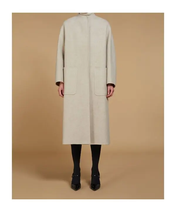 Max Mara Crewneck Coat