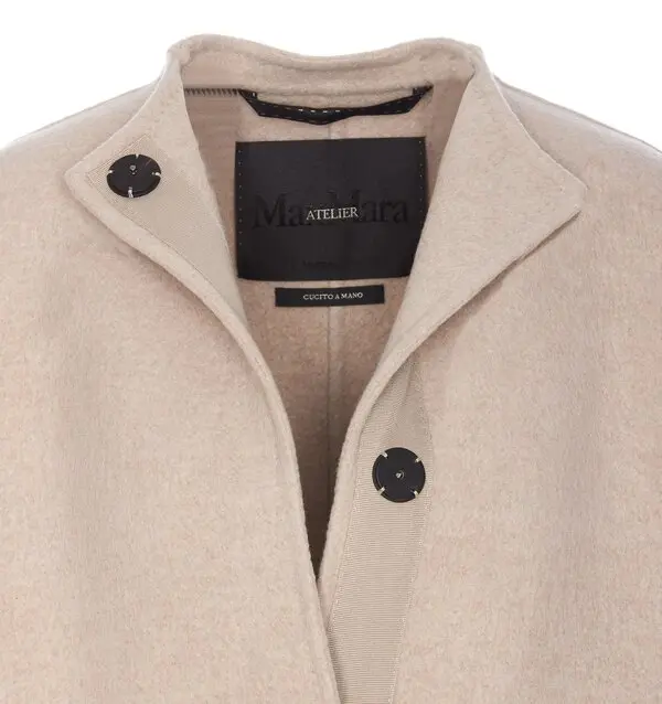 Max Mara Crewneck Coat