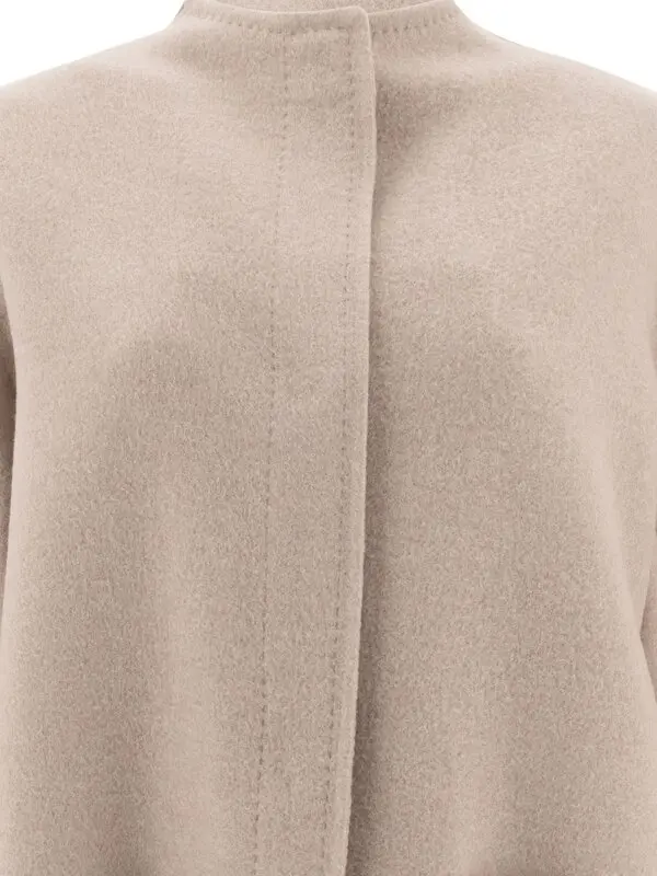 Max Mara Crewneck Coat