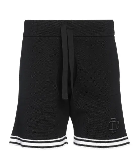 Dsquared2 Drawstring Shorts With Contrasting Hem