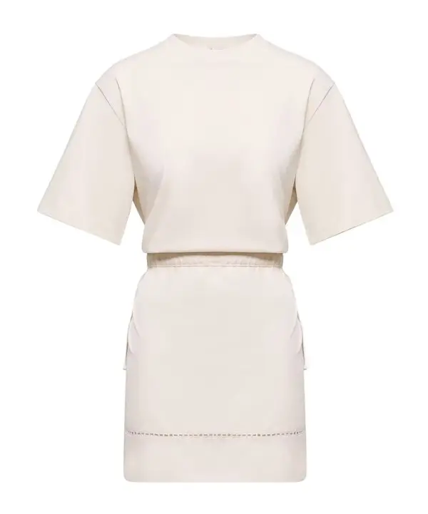 Moncler Logo Patch T-shirt Dress