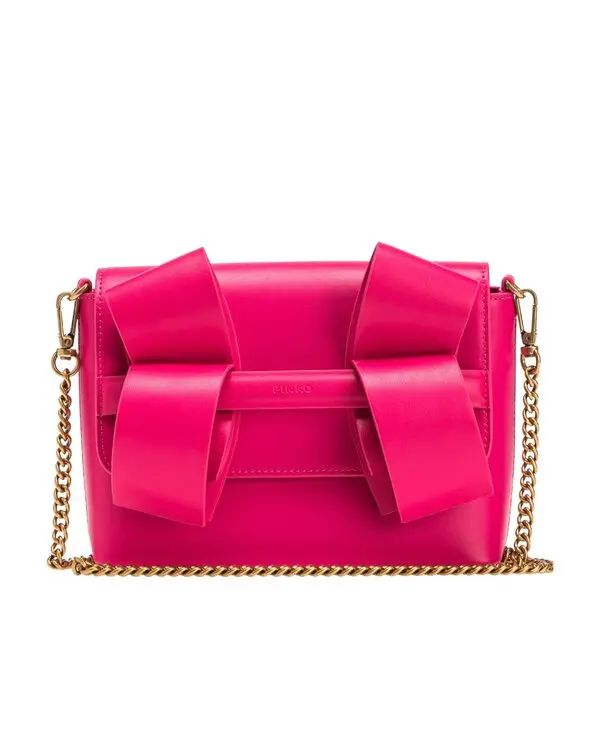 Pinko Aika Mini Shoulder Bag - Red