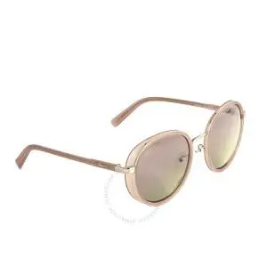 FERRAGAMO Oval Logo Sunglasses - Gray