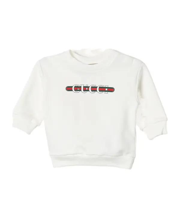 Gucci Printed Cotton Sweatshirt - White