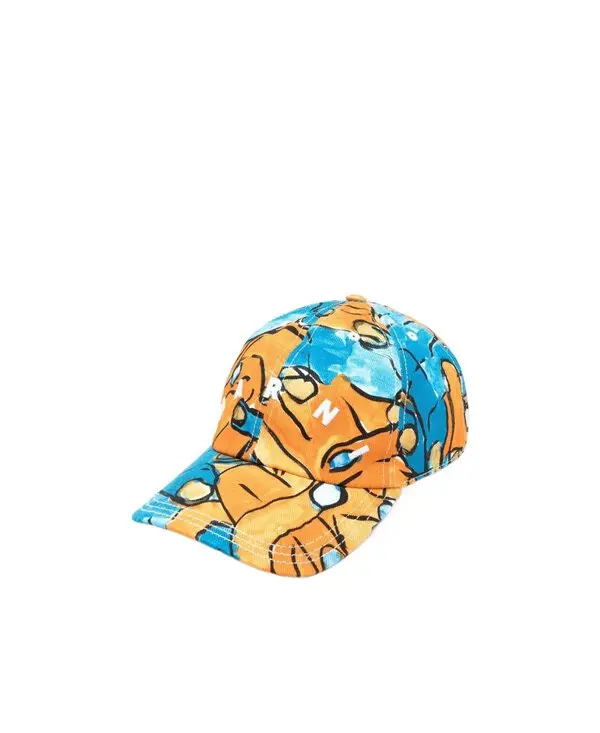 Marni Printed Baseball Cap - Multicolor