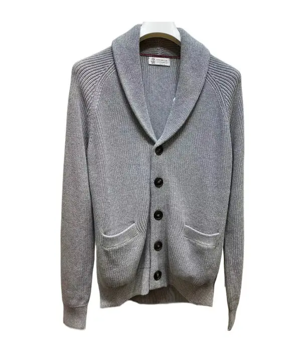 Brunello Cucinelli Long-sleeved Lapel Cardigan - No