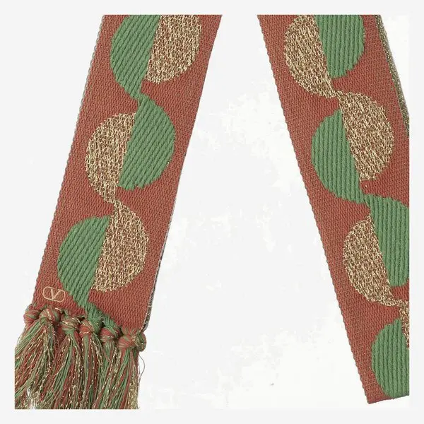 Valentino Garavani Vlogo Signature Fringed Edge Scarf - Brown