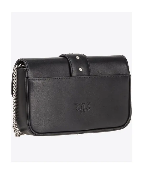 Pinko Love One Pocket Chain Linked Crossbody Bag