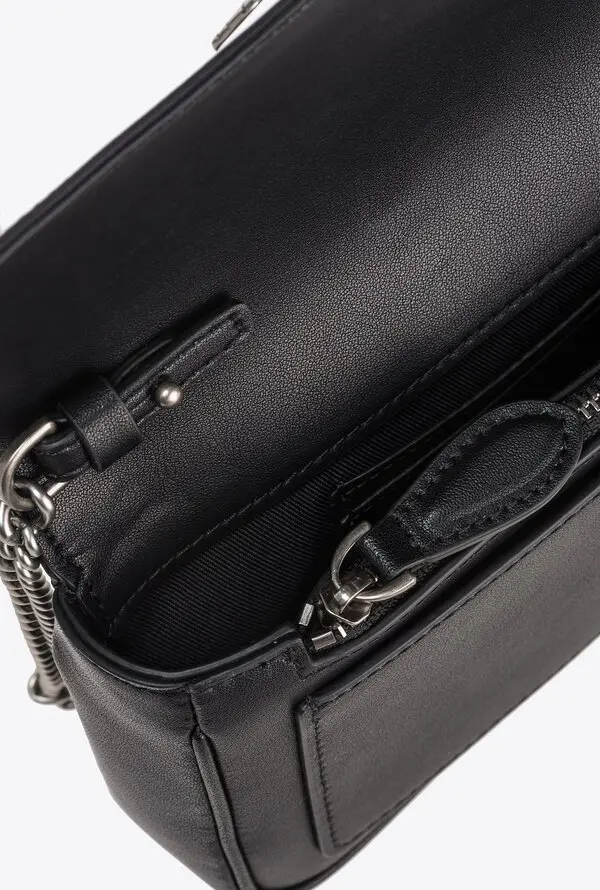 Pinko Love One Pocket Chain Linked Crossbody Bag