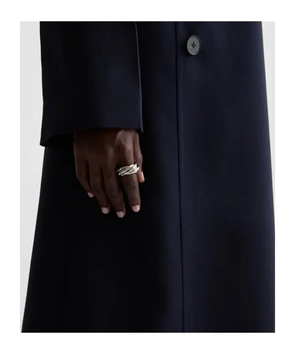 JIL SANDER Multi-layered Ring - Silver