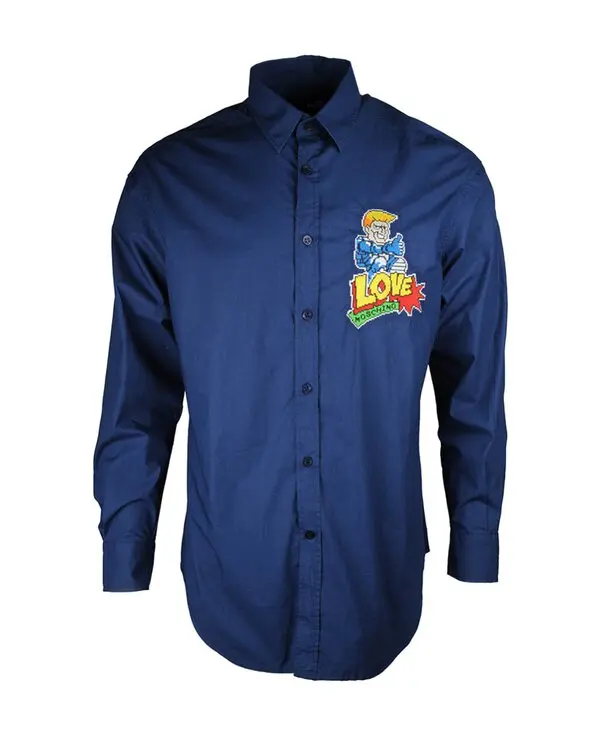 Moschino Logo Printed Shirt