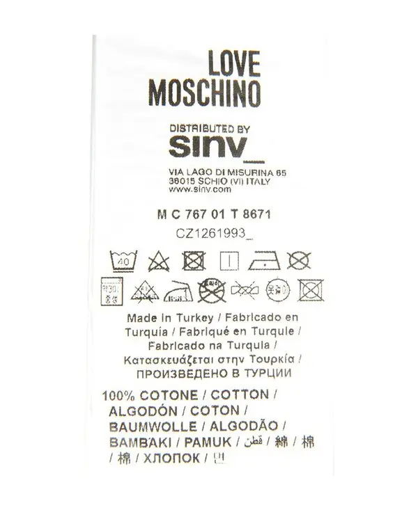 Moschino Logo Printed Shirt