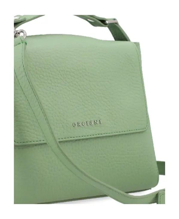 Orciani Sveva Logo Lettering Small Handbag