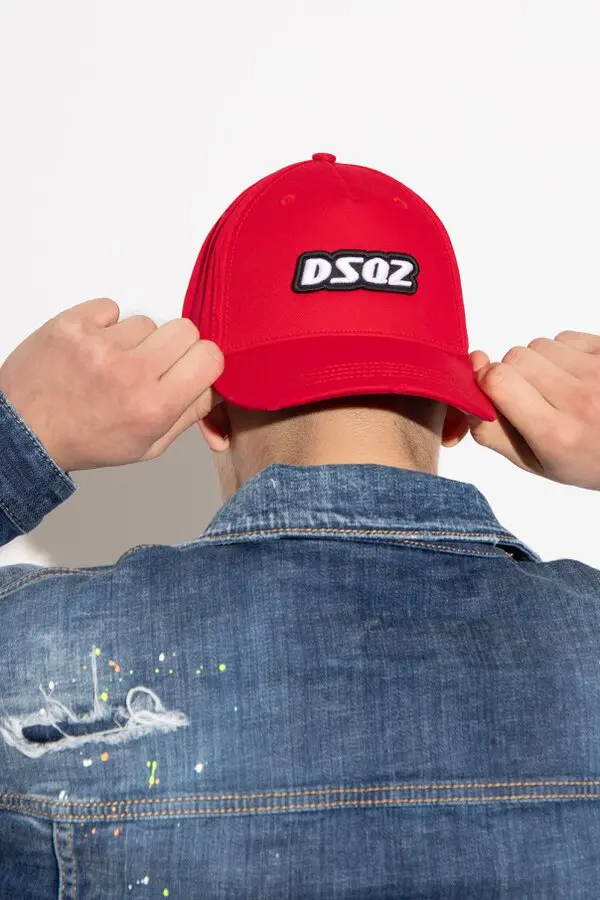 Dsquared2 Embroidered Logo Baseball Cap