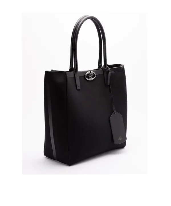Valentino Garavani Vlogo The Bold Edition Top Handle Bag - Black