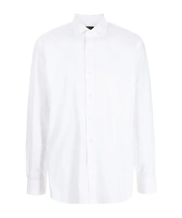 Polo Ralph Lauren Logo Embroidered Long Sleeved Shirt