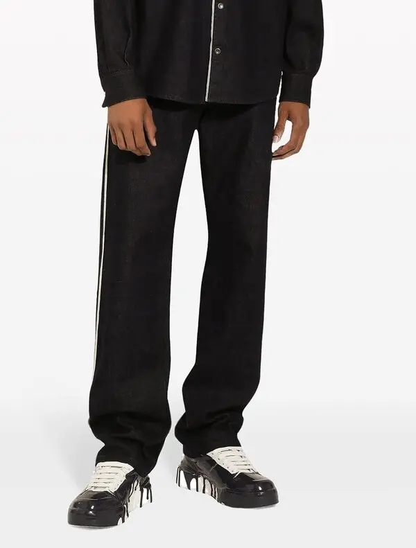 Dolce & Gabbana Straight Leg Selvedge Jeans