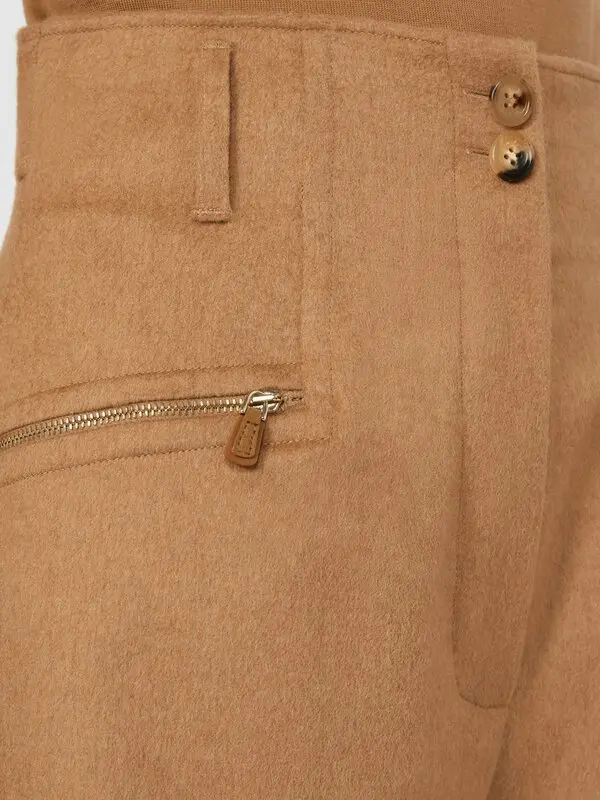Max Mara Tailored Shorts With Zip Pockets