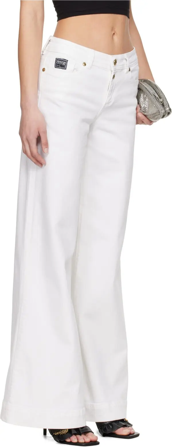 Versace Flared Designer Jeans