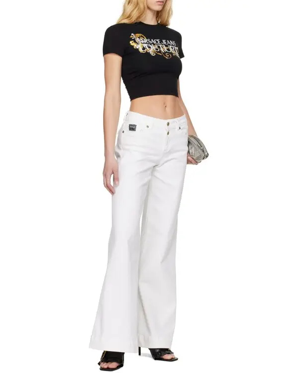 Versace Flared Designer Jeans