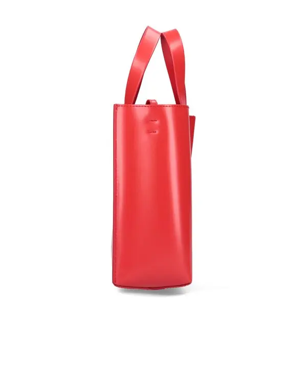 Marni Logo Mini Shoulder Bag - Red