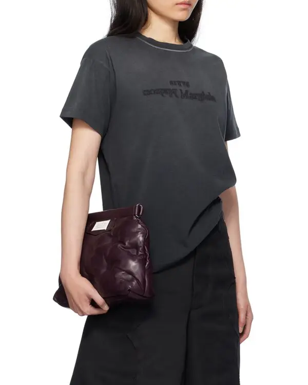 MAISON MARGIELA Reverse Logo Crewneck T-shirt - Black