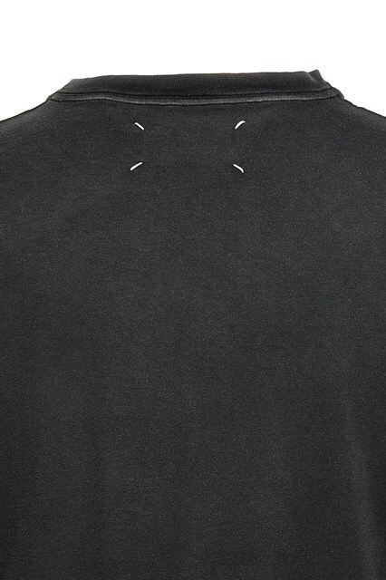 MAISON MARGIELA Reverse Logo Crewneck T-shirt - Black