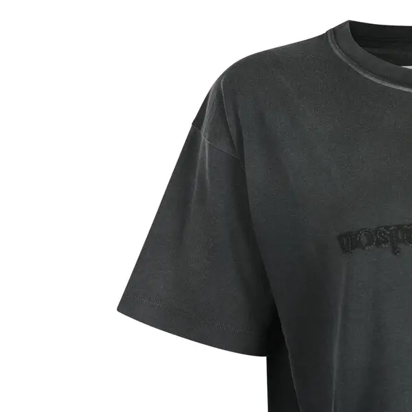 MAISON MARGIELA Reverse Logo Crewneck T-shirt - Black