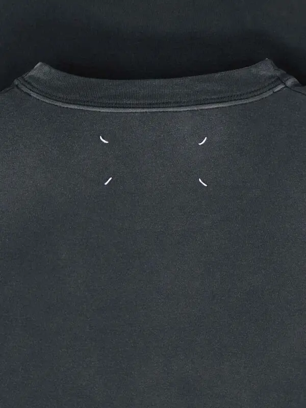 MAISON MARGIELA Reverse Logo Crewneck T-shirt - Black