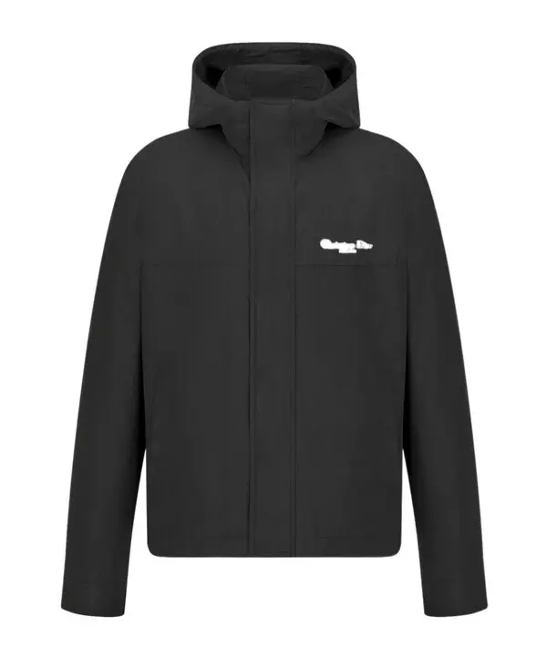 Dior Logo Printed Hooded Jacket