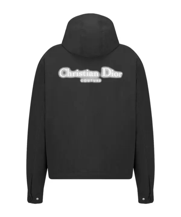Dior Logo Printed Hooded Jacket