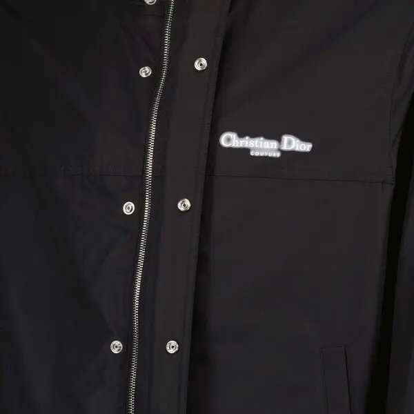 Dior Logo Printed Hooded Jacket