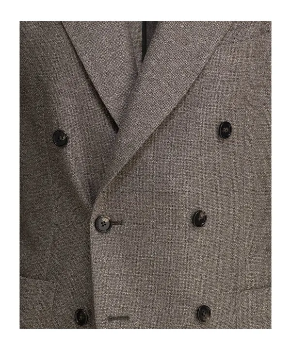 Tagliatore Double -breasted Blazer - Gray