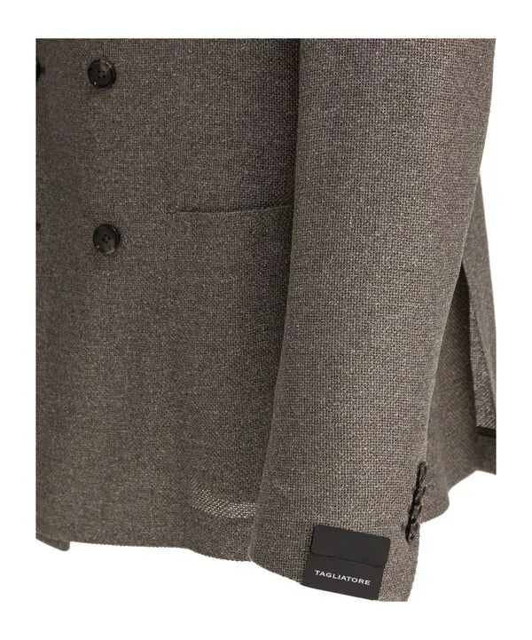 Tagliatore Double -breasted Blazer - Gray