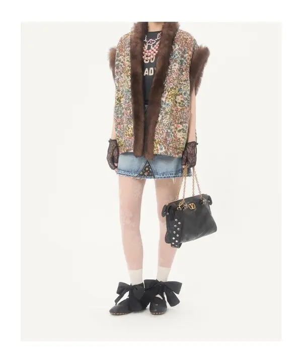 Valentino Garavani Denim Skirt