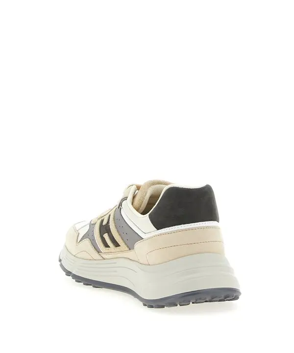 Hogan Hyperlight Sneakers With Logo Detailing - White