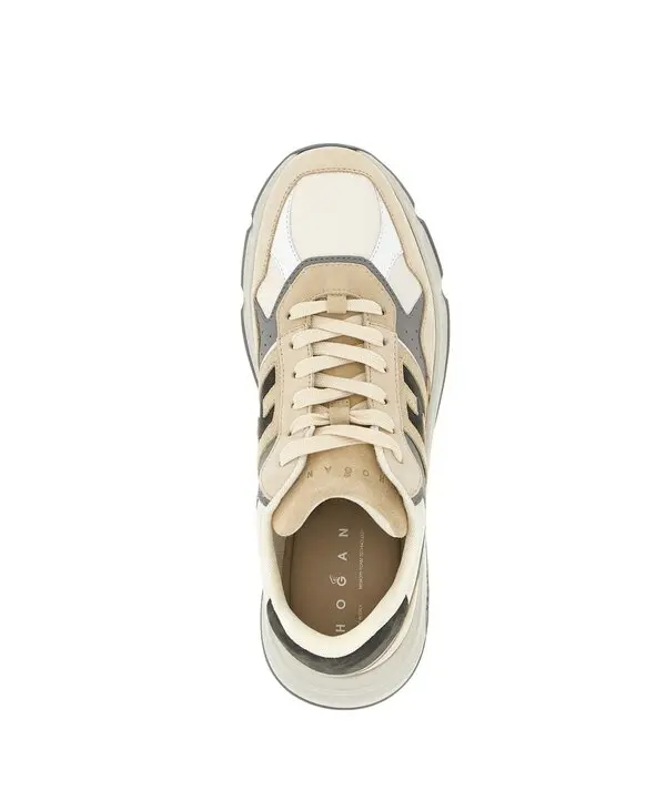 Hogan Hyperlight Sneakers With Logo Detailing - White