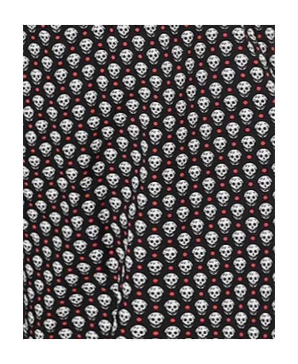 Alexander McQueen Spotted Skull Print Swim Shorts - Multicolor