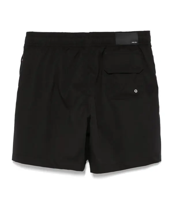 Amiri Starburst Swim Shorts - Black