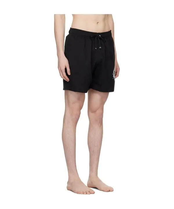 Amiri Starburst Swim Shorts - Black