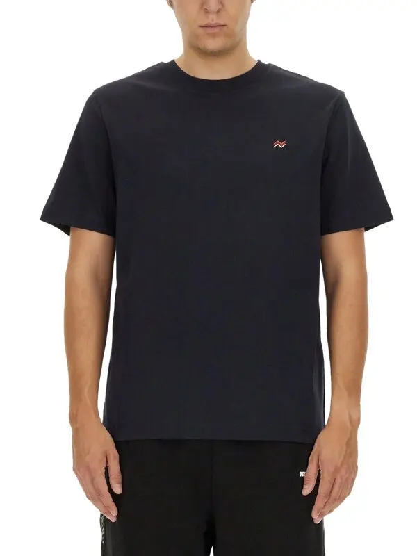 Missoni Logo Embroidered Crewneck T-shirt