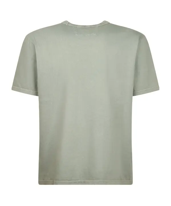 C.P. COMPANY Logo Printed Crewneck T-shirt - Gray