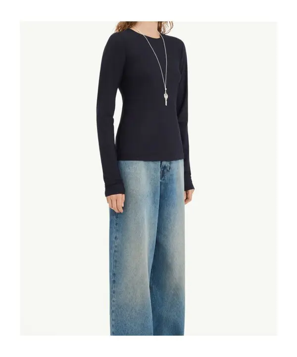 MAISON MARGIELA Long Sleeved Crewneck Top