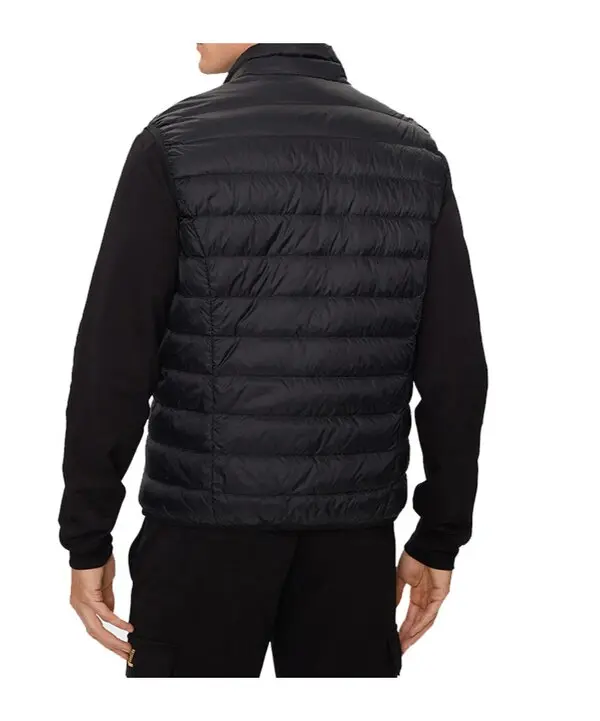 EA7 Logo Quilted Padded Gilet