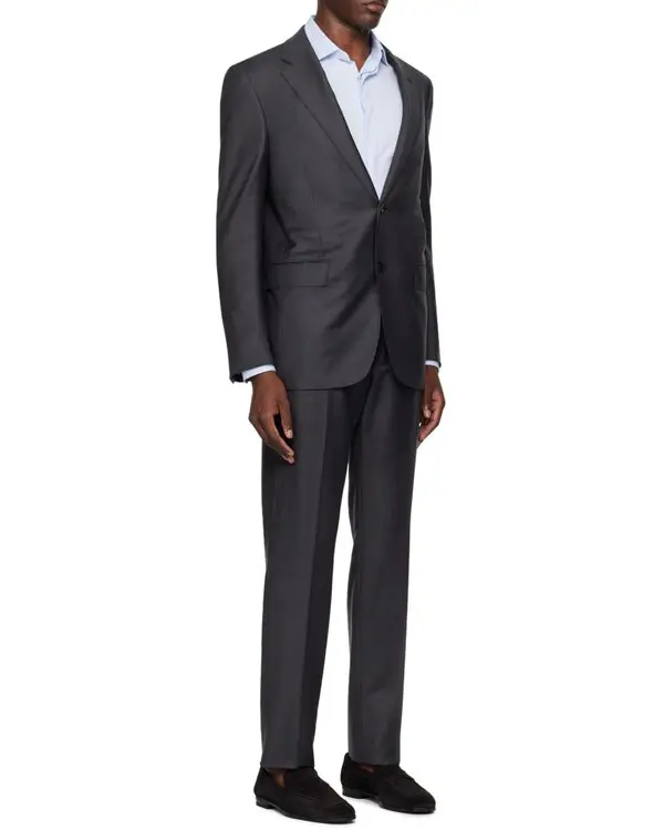 Zegna Trofeo Single-breasted Suit - Black