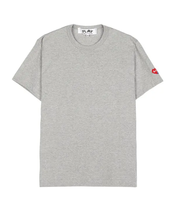 Comme Des Garçons Logo-patch Crew-neck T-shirt