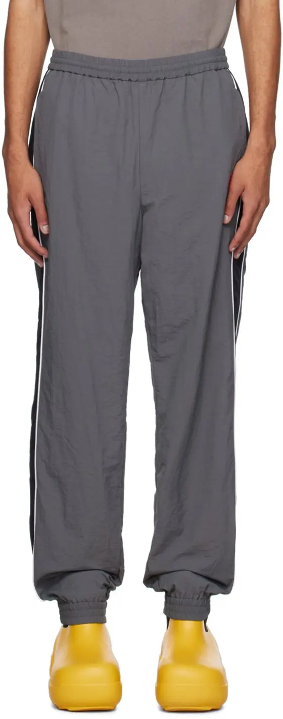 AMBUSH Logo-embroidered Track Pants - Black