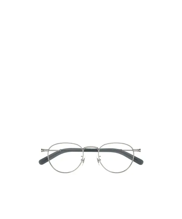 Montblanc Eyewear Round Frame Glasses - Gray