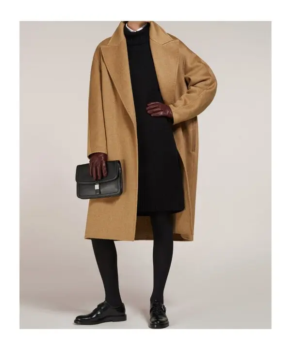 Max Mara Valle Straight Hem Belted Coat