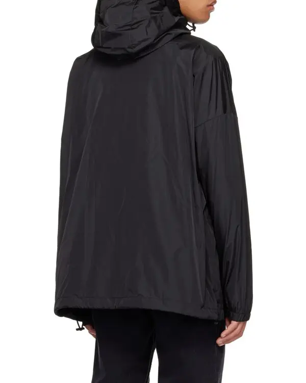 Dsquared2 Logo Patch Zip-up Hooded Jacket - Black